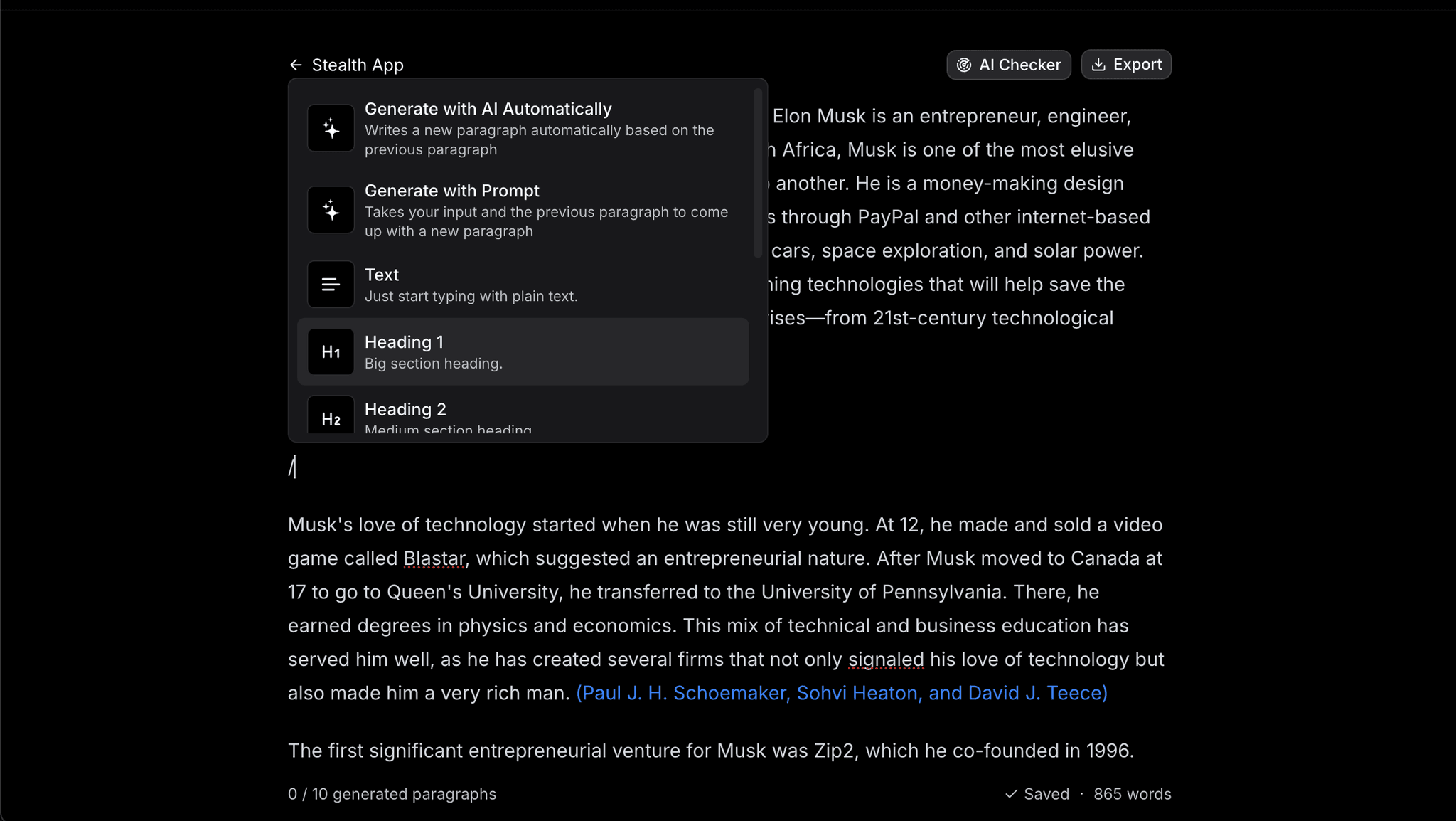 Undetectable AI: StealthGPT and Free AI Checker